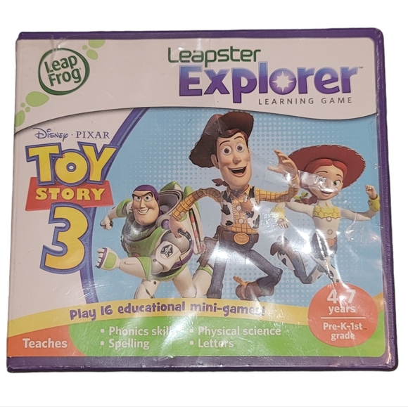 Leapfrog | Toys | Toy Story 3 Leapfrog Leapster Leappad Explorer Game ...